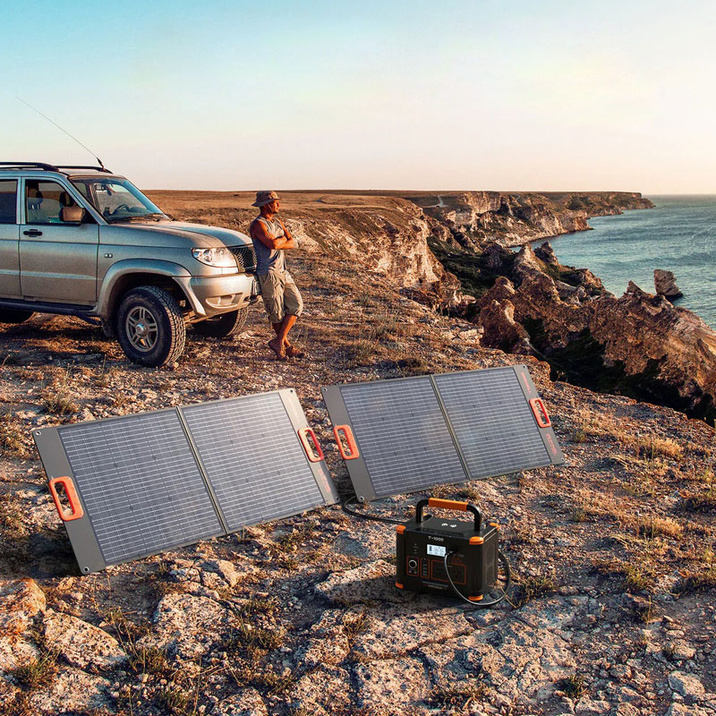 GRECELL 100W Portable Solar Panel