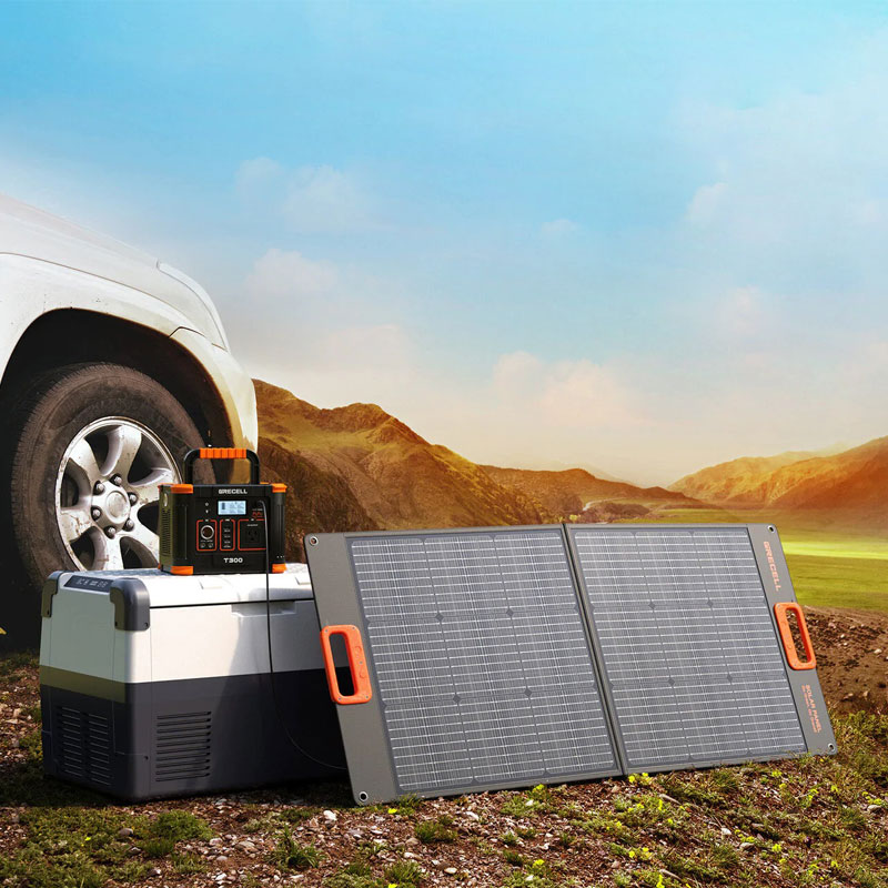 GRECELL 100W Portable Solar Panel